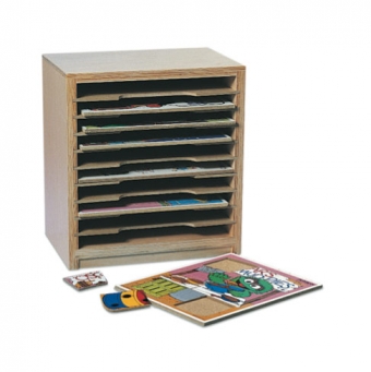 Ten Compartment Puzzle Rack - Reynolds Manufacturing Corporation